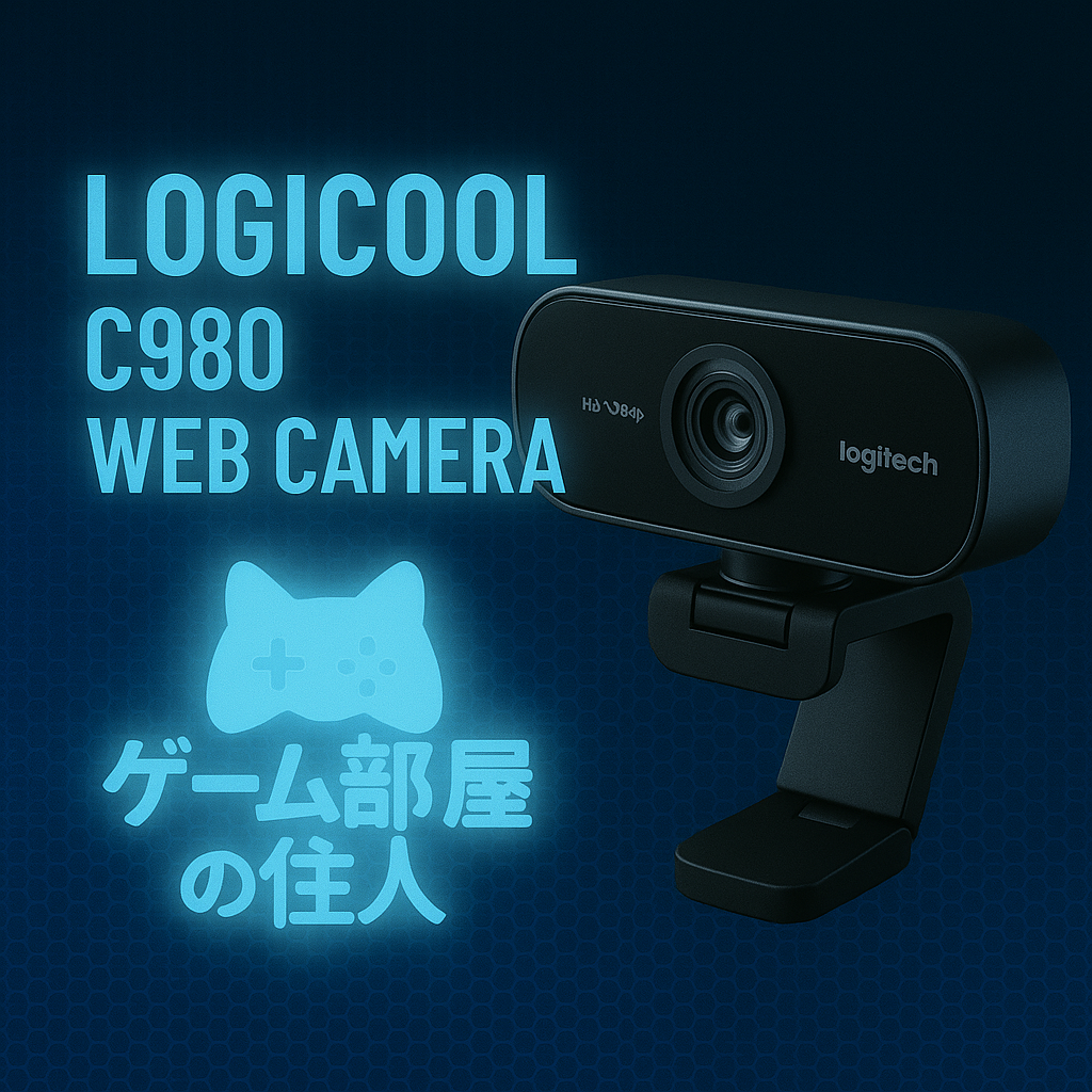 🎯 Logicool C980 レビュー｜高画質・高機能な最新ウェブカメラ【2025年版】 - ゲーム部屋の住人