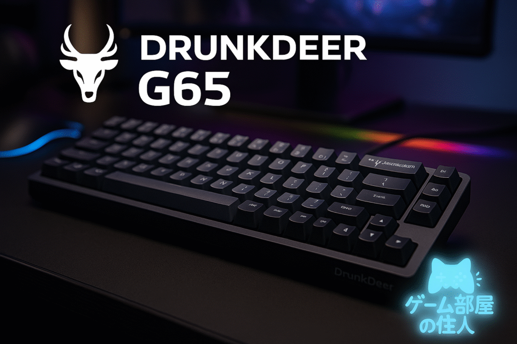 DrunkDeer G65レビュー｜2025年おすすめモデルの実力とは？【買ってよかった】