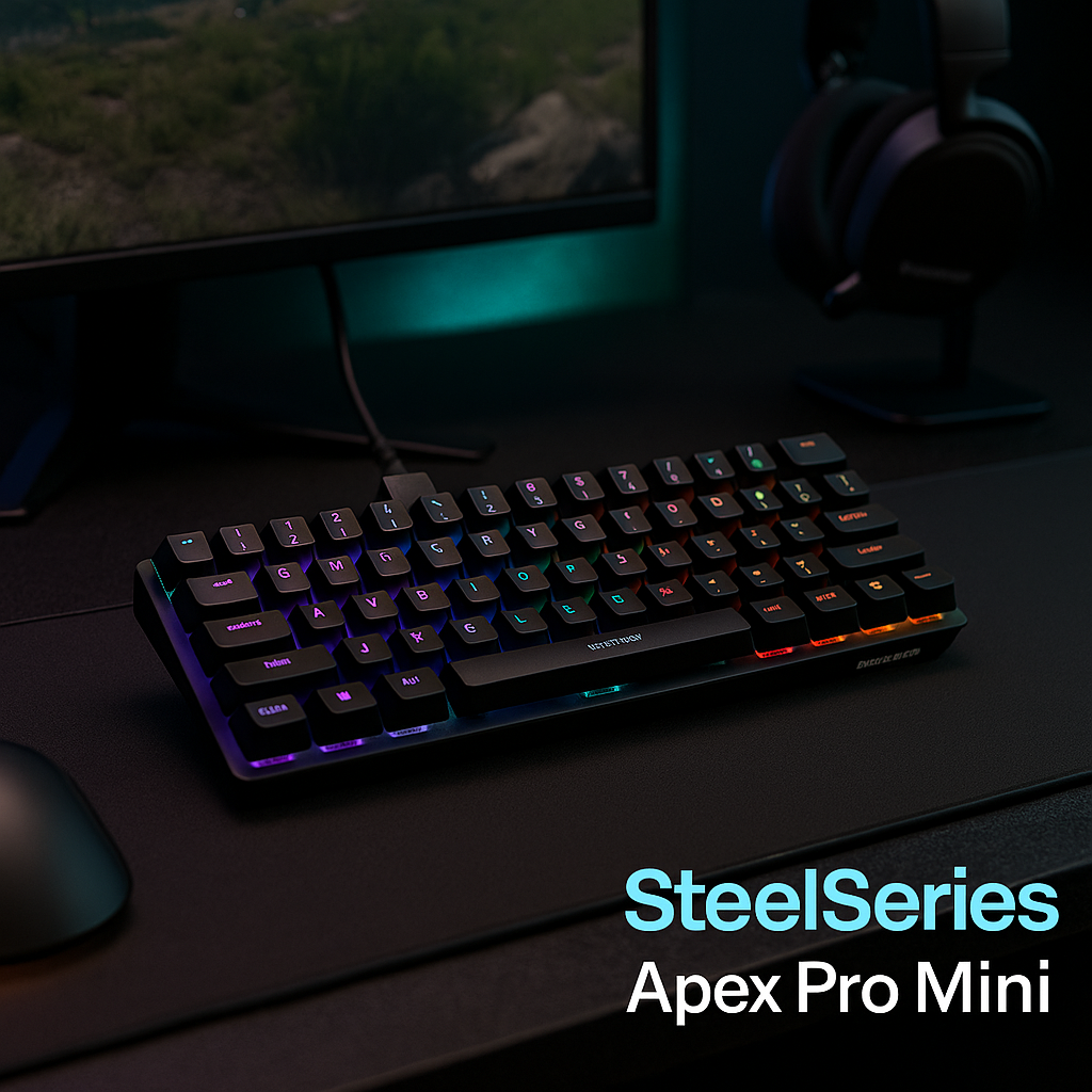 SteelSeries Apex Pro Mini レビュー｜2025年おすすめモデルの真価とは？【買ってよかった】